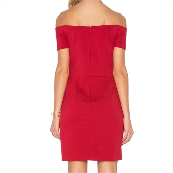 1. State | Dresses | State Off The Shoulder Red Mini Dress | Poshmark